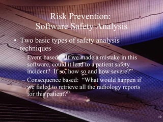 Concepts in Software Safety | PPT