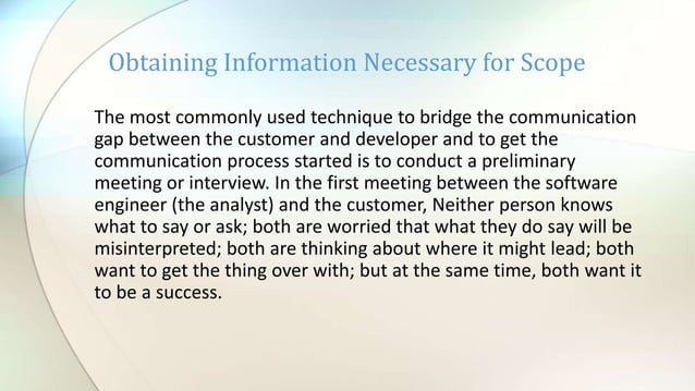 Software scope | PPTX | Technology & Computing