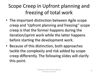 Agile Scope Creep With Examples – DISKG