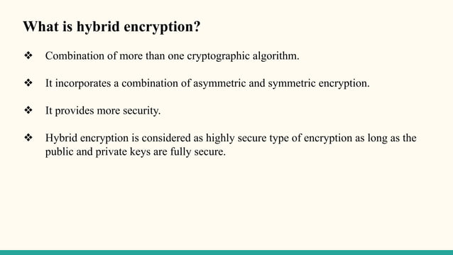 Enhanced Hybrid Encryption Algorithm | PPT Enhanced Hybrid Encryption Algorithm | PPT
