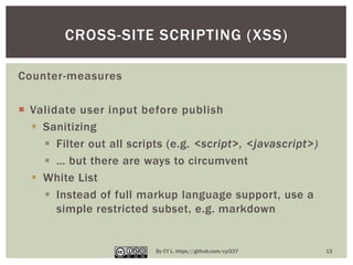 Software Security Basics | PPT