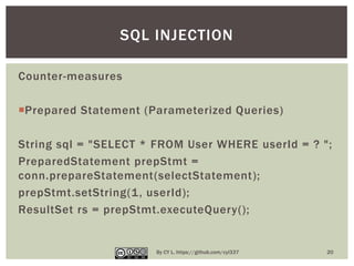 Software Security Basics | PPT