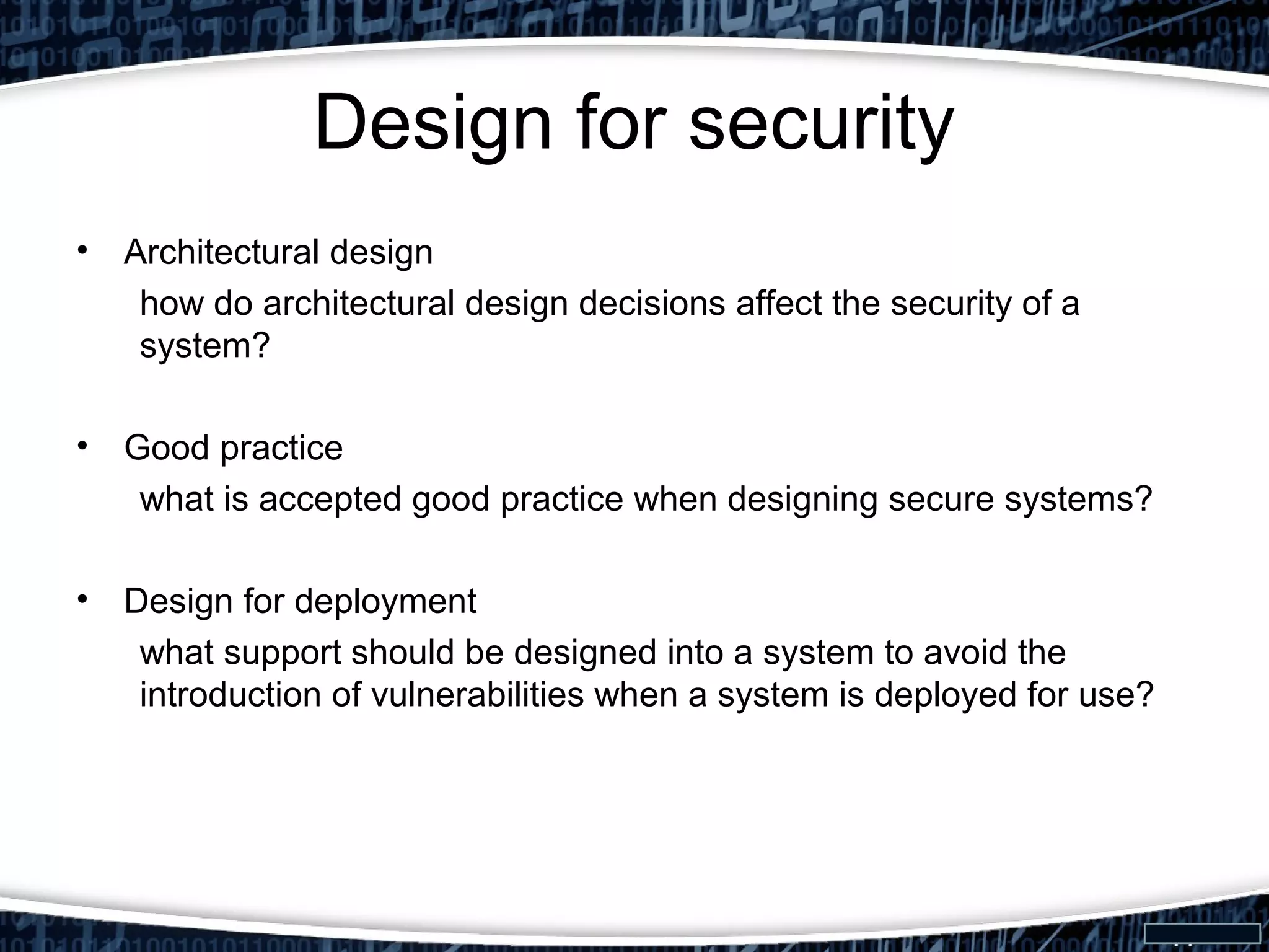 Software Security Engineering Ppt