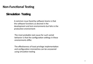 Comprehensive Software Security Testing: Methods and Best Practices | PPTX