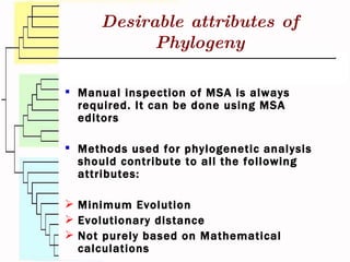Softwares For Phylogentic Analysis | PPT