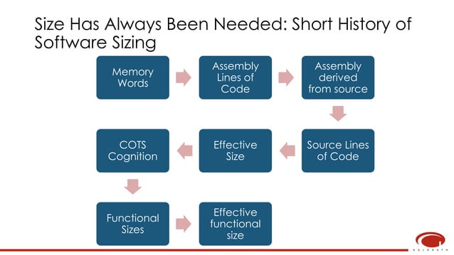 Software sizing as an essential measure past present and future - Dan ...