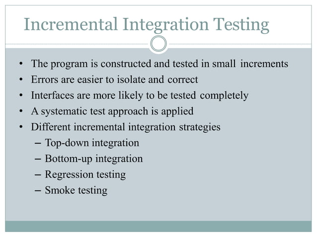 Software testing strategies And its types | PPTX | Computing ...