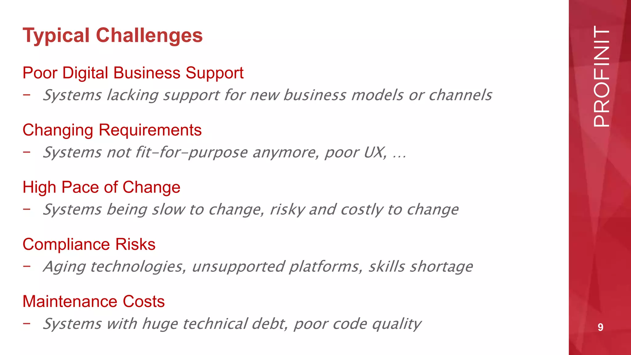 Software systems modernisation | PPT