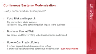 Software systems modernisation | PPT