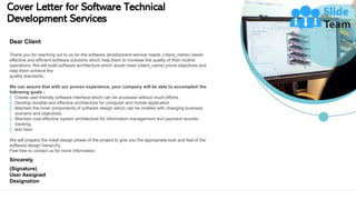 Software Technical Development Proposal Powerpoint Presentation Slides | PDF