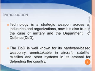 Software technology in army defence | PPT