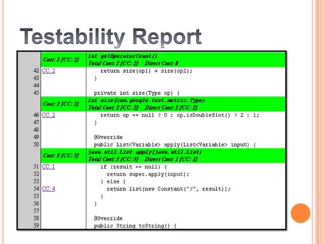 Software testability slide share | PPTX | Computer Software and ...