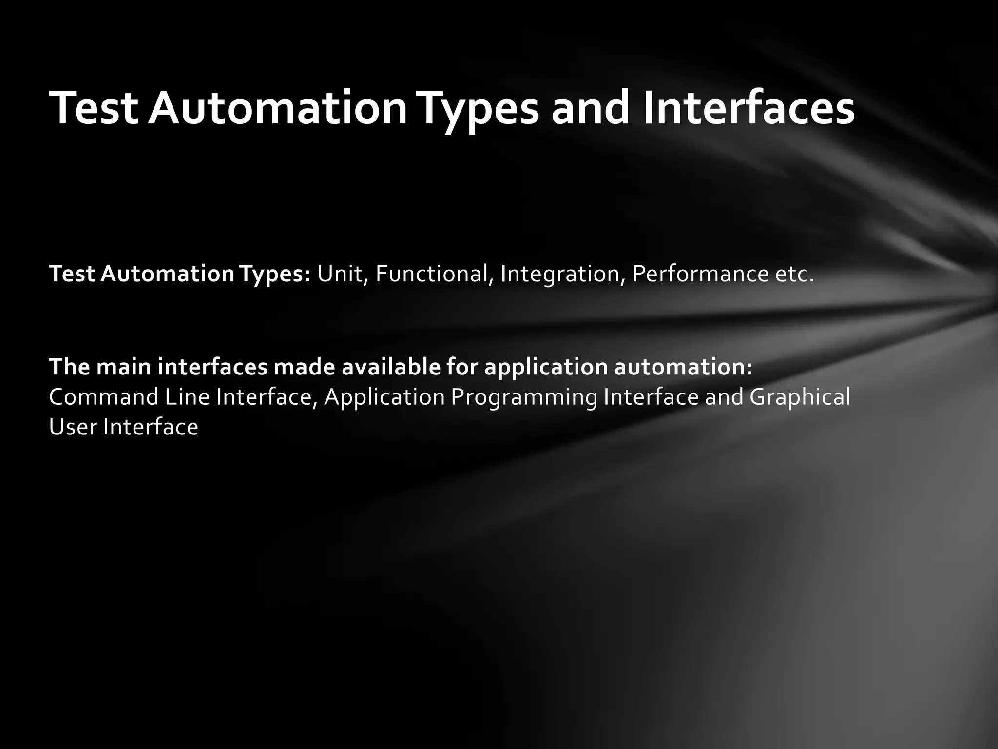 Software Test Automation Pptx