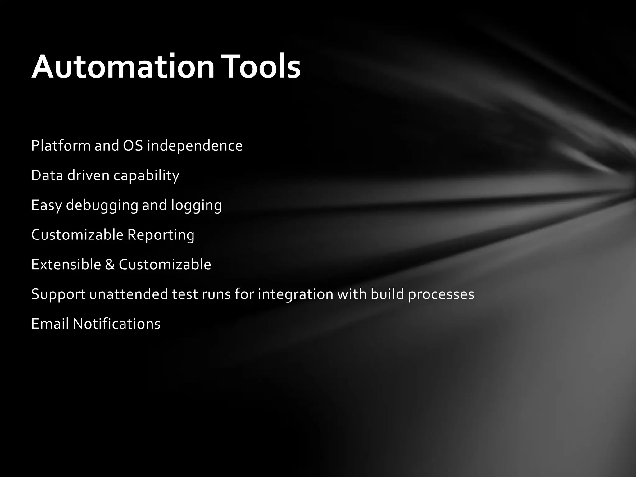 Software Test Automation Pptx