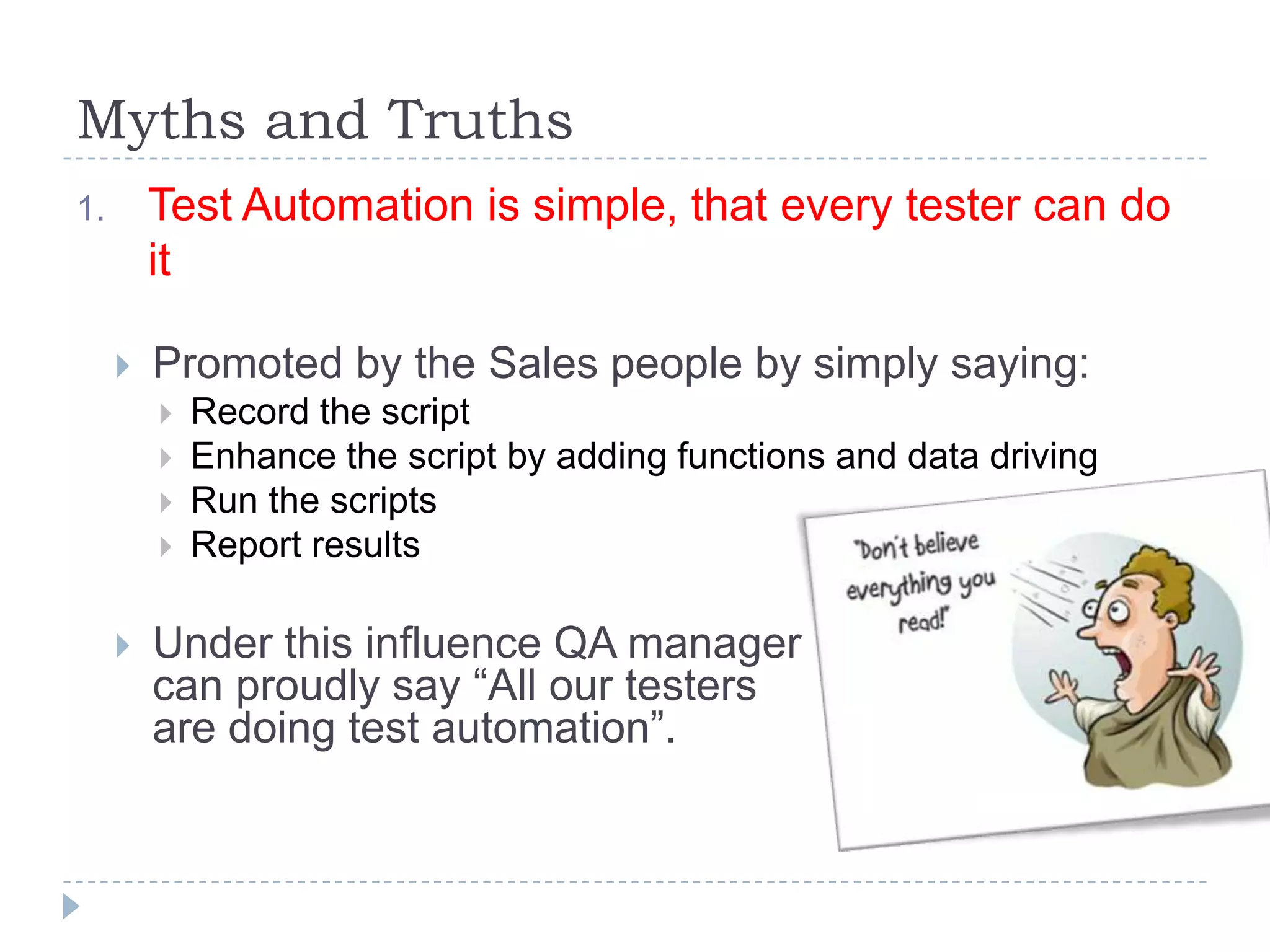 Software Test Automation Overview Ppt
