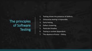 A Software Tester | PPT