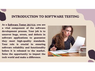 Software Tester 261314 Careers Your Guide to ACS Assessment | PPT