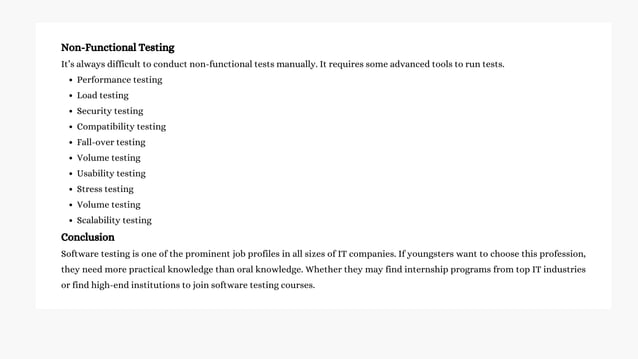 Software Tester Job Roles And Responsibilities Ppt