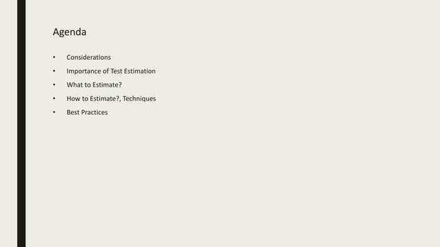 Software Test Estimation Pptx Web Development Internet