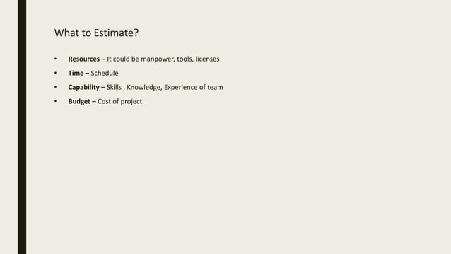 Software Test Estimation Pptx Web Development Internet