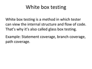 Software Testing | PPT