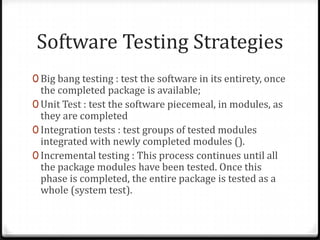 Software testing | PPT