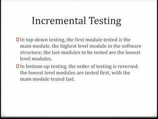 Software testing | PPT