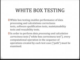 Software testing | PPT