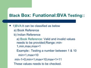 Software testing | PPT | Computing | Technology & Computing