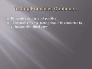 Software testing | PPTX
