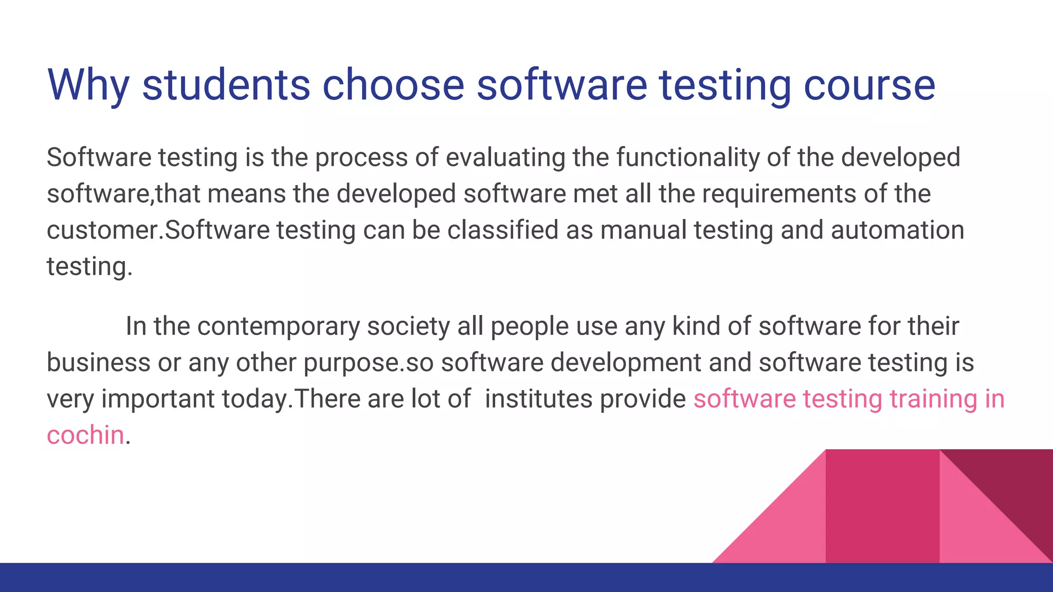Software testing | PPT
