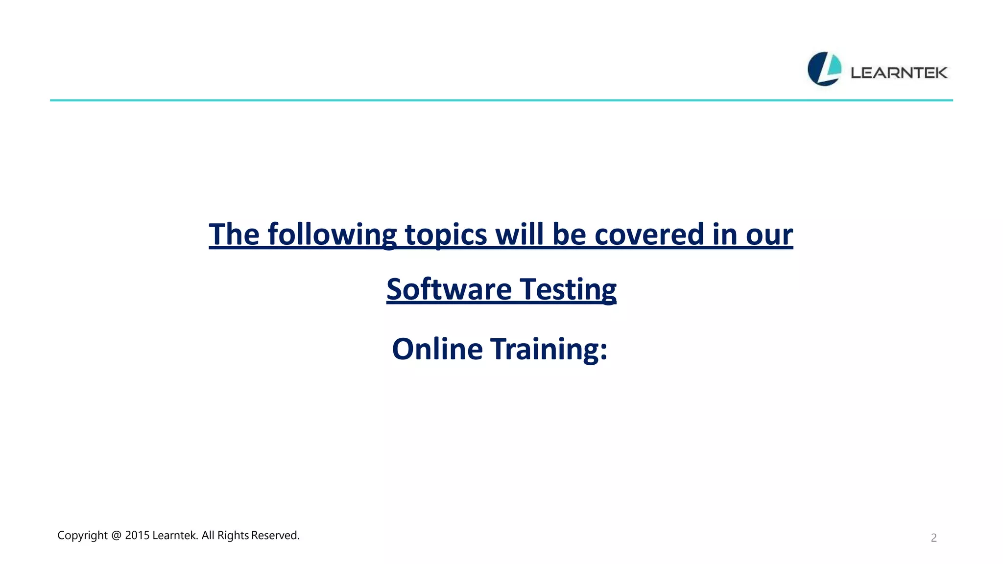 Software testing | PPTX | Operating Systems | Computer Software and ...