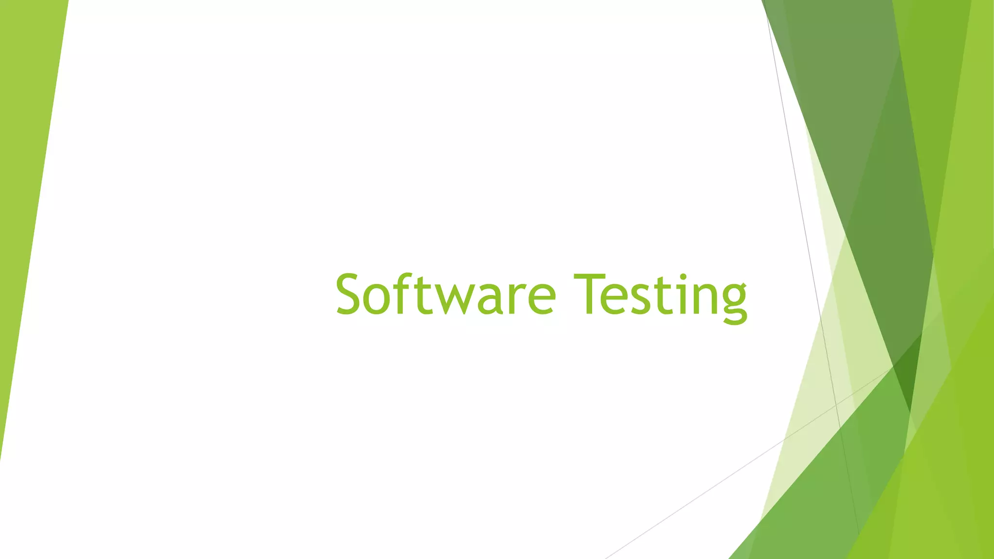 Software testing | PPT