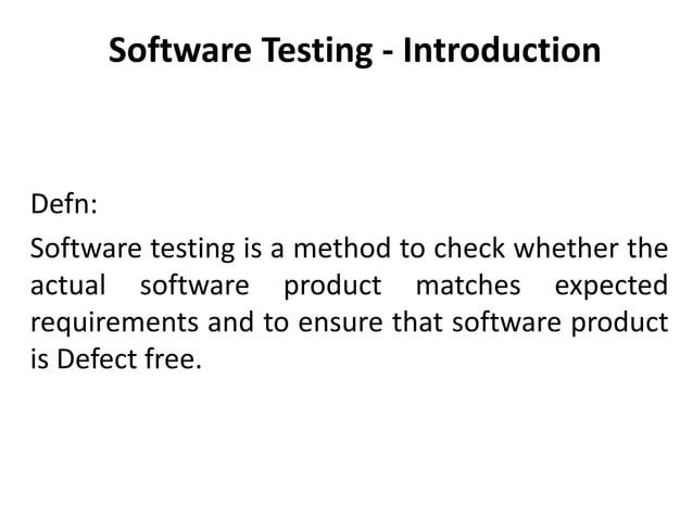SoftwareTesting.pptx