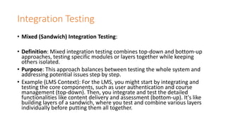 Software Testing IN SOFTWARE SPM PPTpptx | PPTX | Operating Systems ...