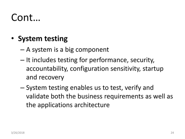 Software Testing Introduction Ppt