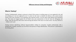 SOFTWARE TESTING | PPT