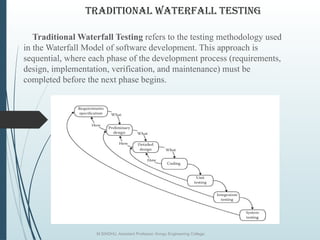Software Testing - Unit - 4 (Life Cycle Based Testing) | PPTX