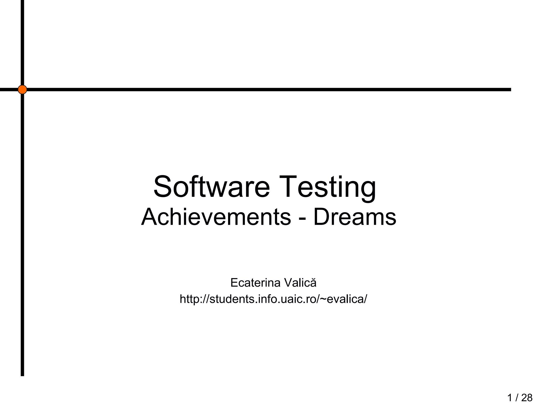 Software Testing 1198102207476437 4 | PPT