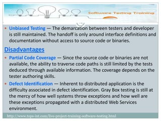 Software testing and quality assurance | PPTX