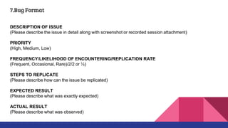 Importance of Software testing in SDLC and Agile | PPT
