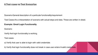 Importance of Software testing in SDLC and Agile | PPTX