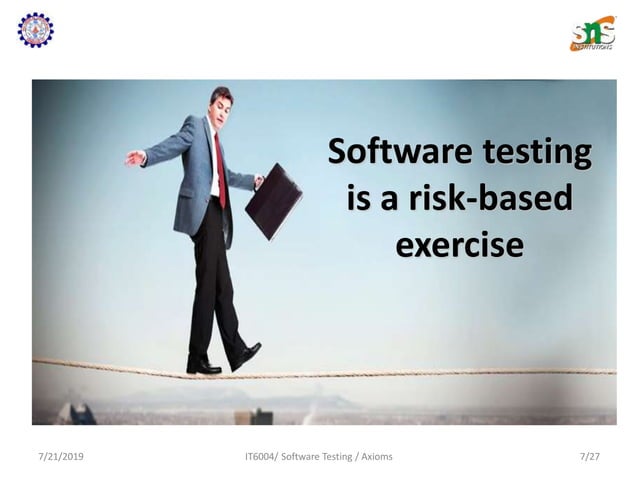 Software Testing Axioms Pdf Operating Systems Computer Software