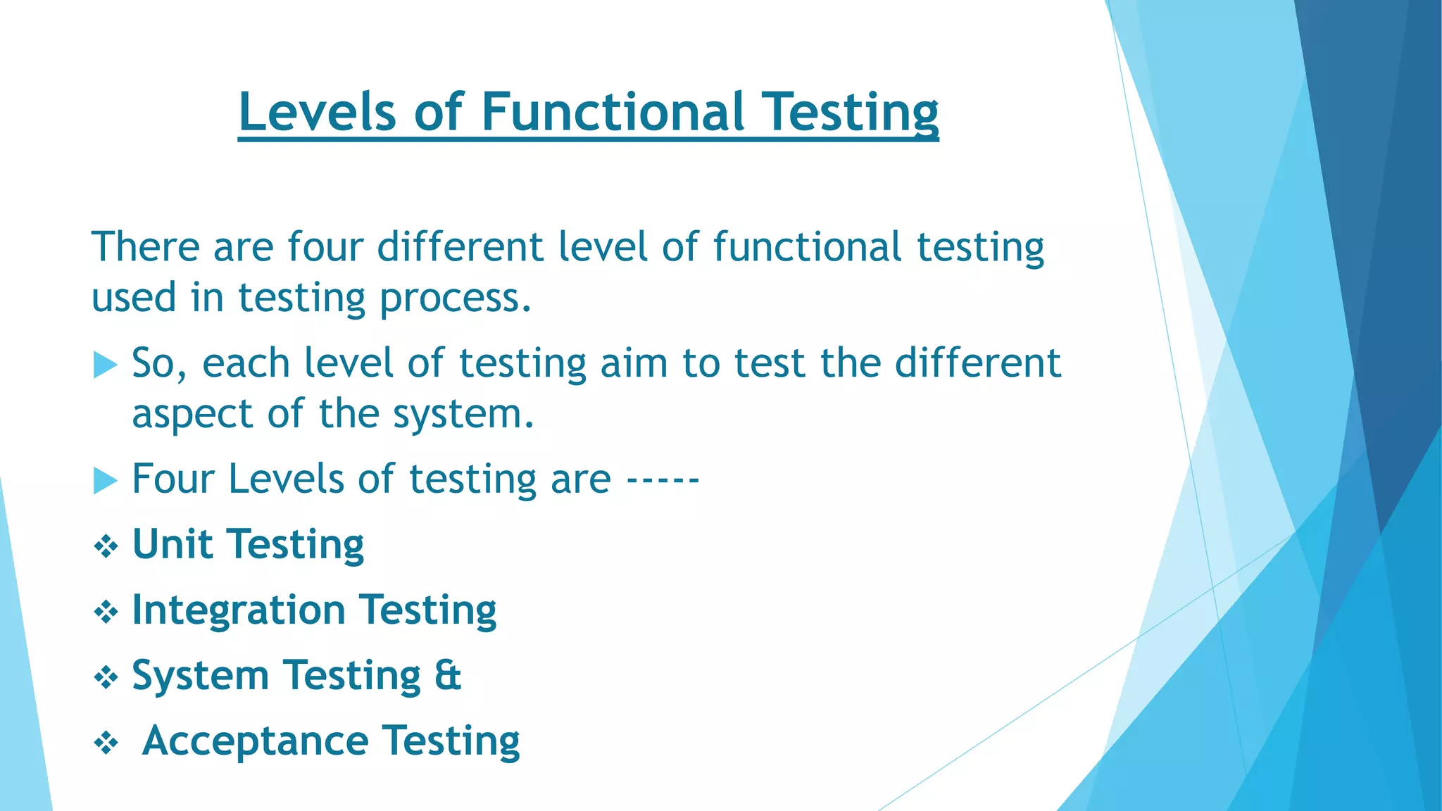 Software testing basic | PPT