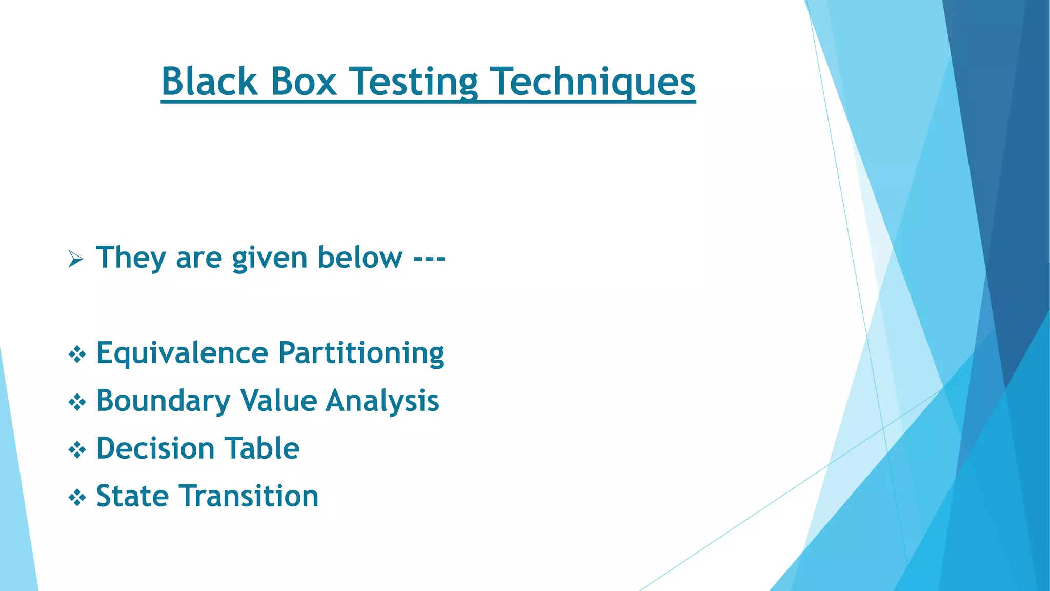 Software testing basic | PPT