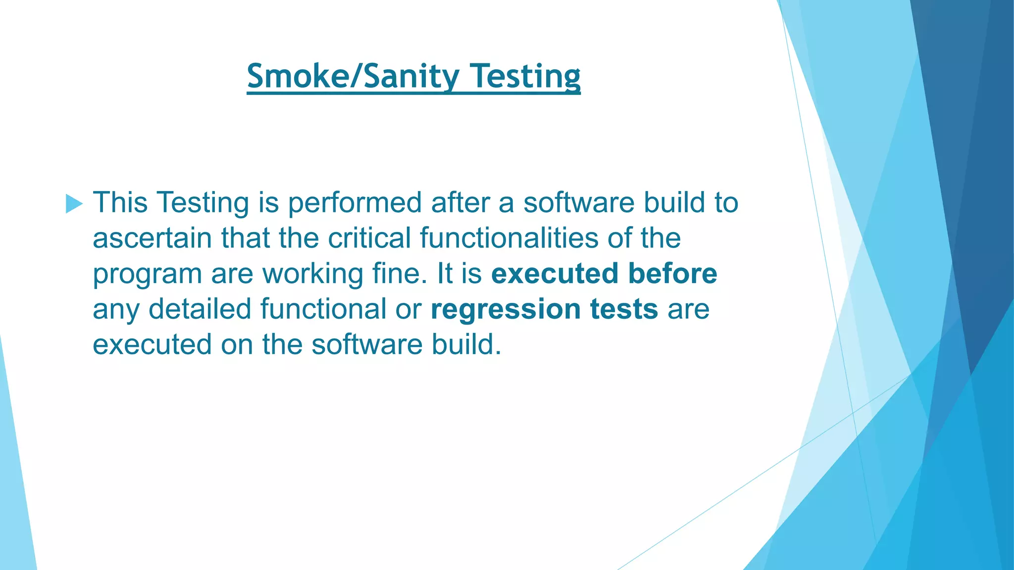 Software testing basic | PPT