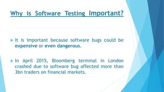 Software testing basic | PPT