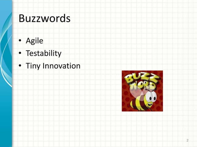 Software testing buzzwords | PPT