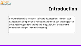 Addressing Major Challenges in Software Testing | PDF