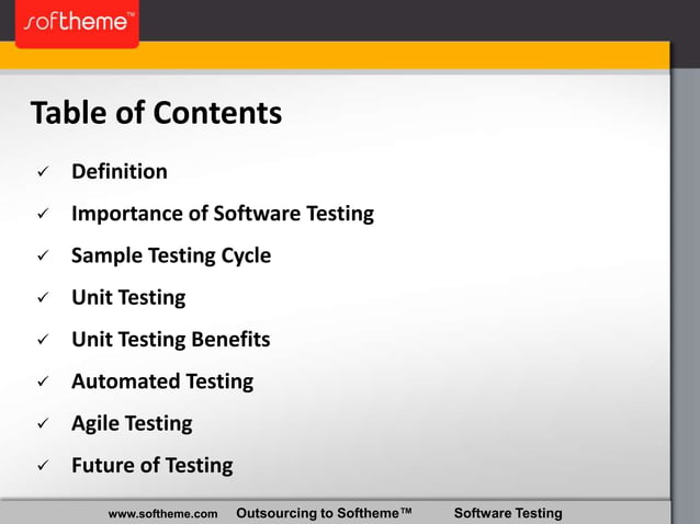 Software Testing: History, Trends, Perspectives - a Brief Overview | PPT